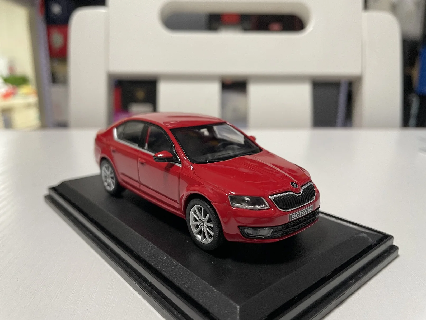 Die-casting-1-43-Scale-Saic-Skoda-Octavia-Alloy-Car-Static-Collection ...