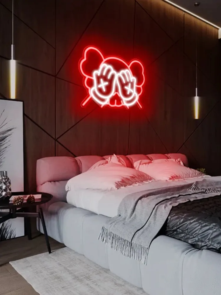 Interior Neon Lights Room