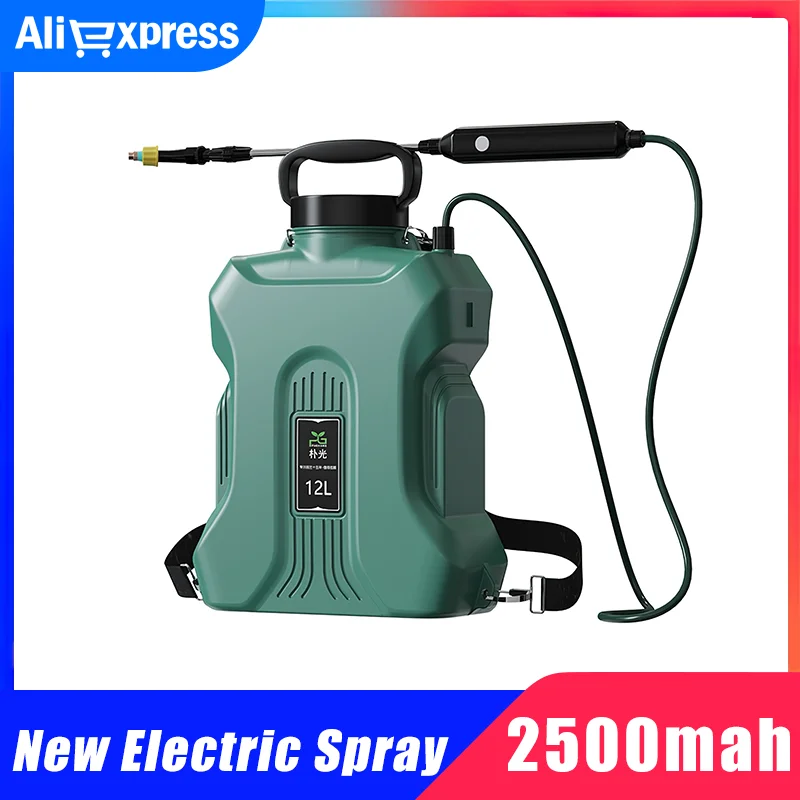 12L-Electric-Water-Sprayer-Rechargeable-Shouldered-Sprinkler ...