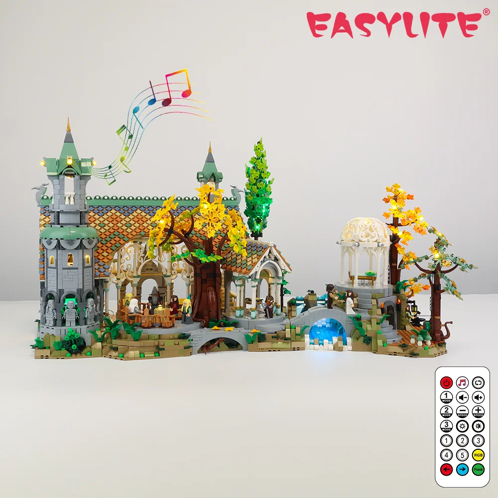 EASYLITE LED Light Kit For THE LORD OF THE RINGS: RIVENDELL 10316 ...