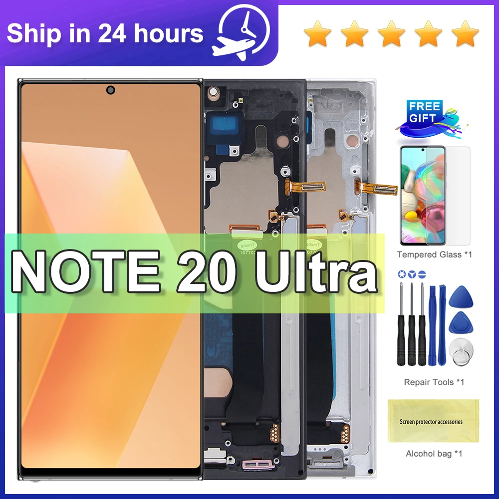 Tested-For-Note-20-Ultra-with-Frame-for-Samsung-Note-20-ultra-N985F ...