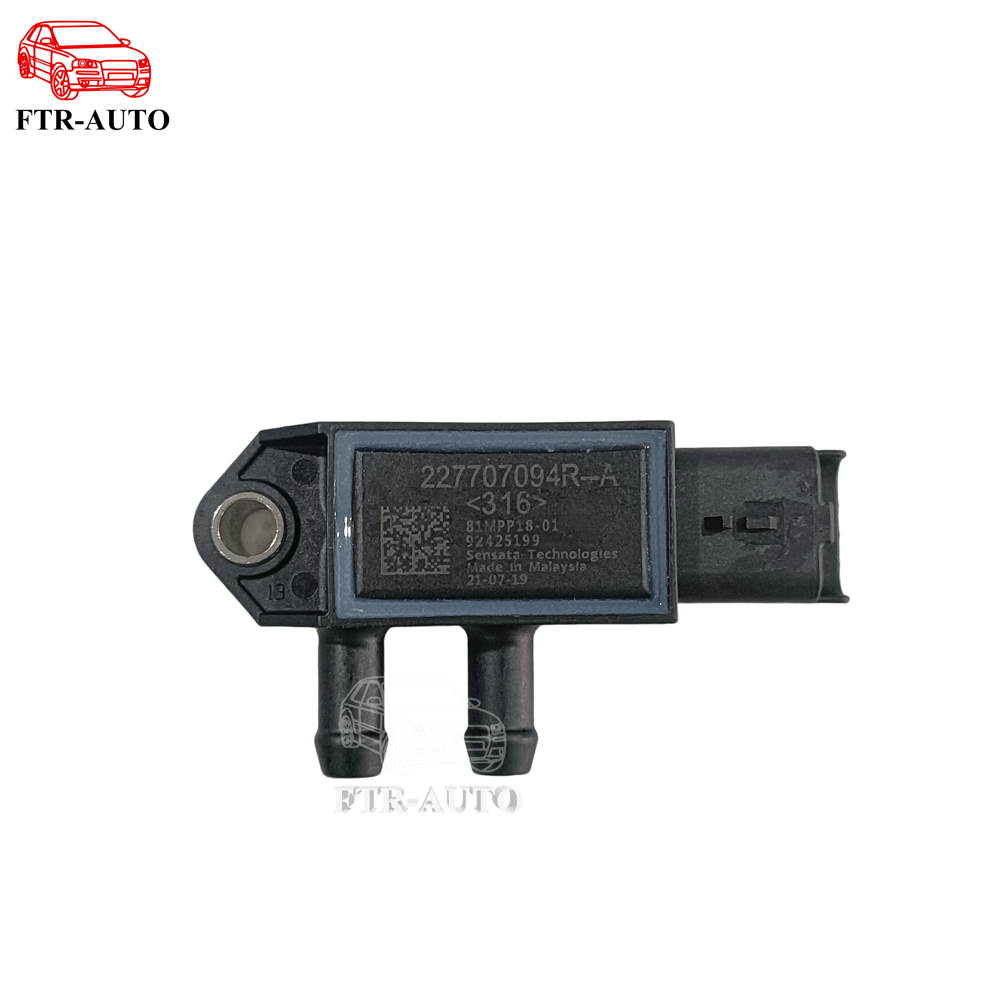 227707094R 227707094R-A 227707094R-B DPF capteur de pression d ...