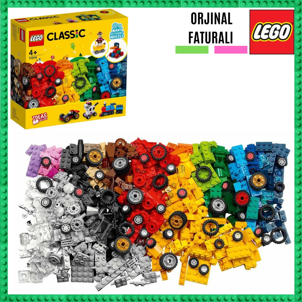 LEGO-Classic-Building-Blocks-Creative-Bricks-and-Wheels-11014-Original ...