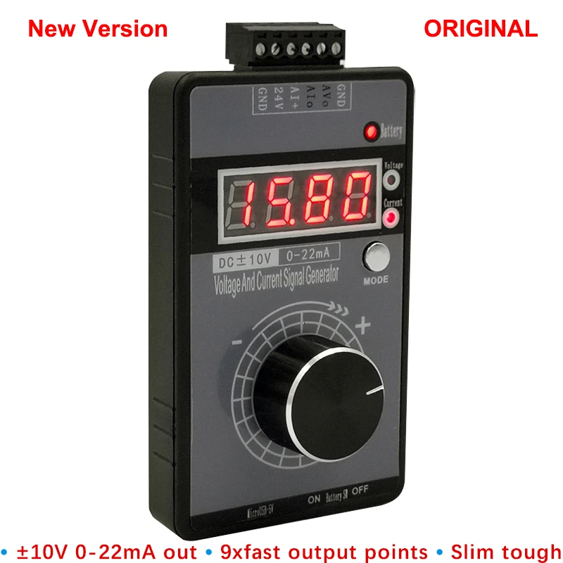 New Precision 4-20ma 0-10v 0-5v Signal Generator Adjustable Voltage Current Simulator Lb02g 0 ...