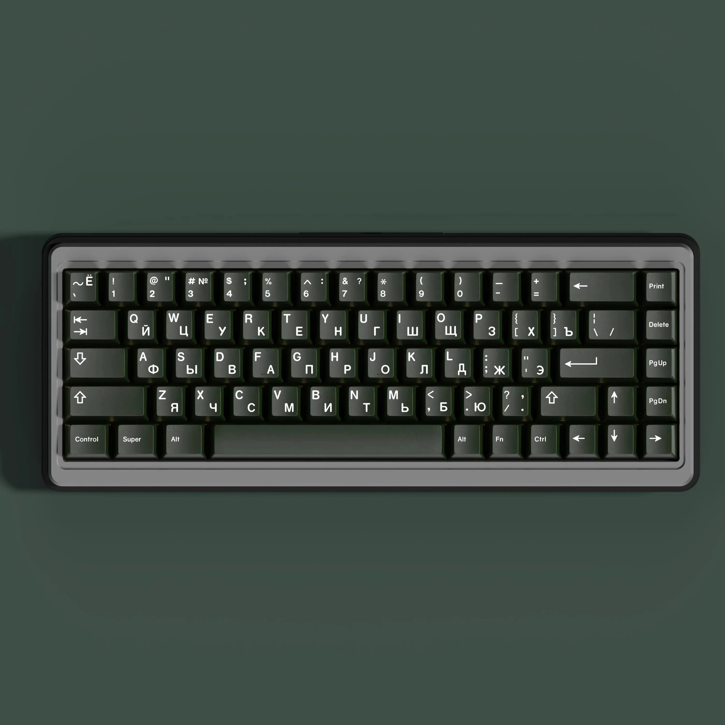 Cherry-Profile-Emerald-Keycap-PBT-Dye-Sublimation-Russian-Keycaps ...