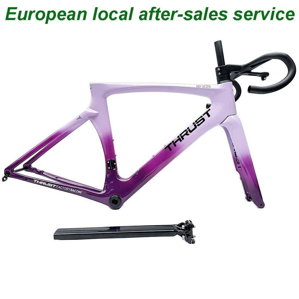 Thrust-Carbon-Road-Bike-Frame-Disc-Brake-Full-Internal-Cable142x12-Max ...