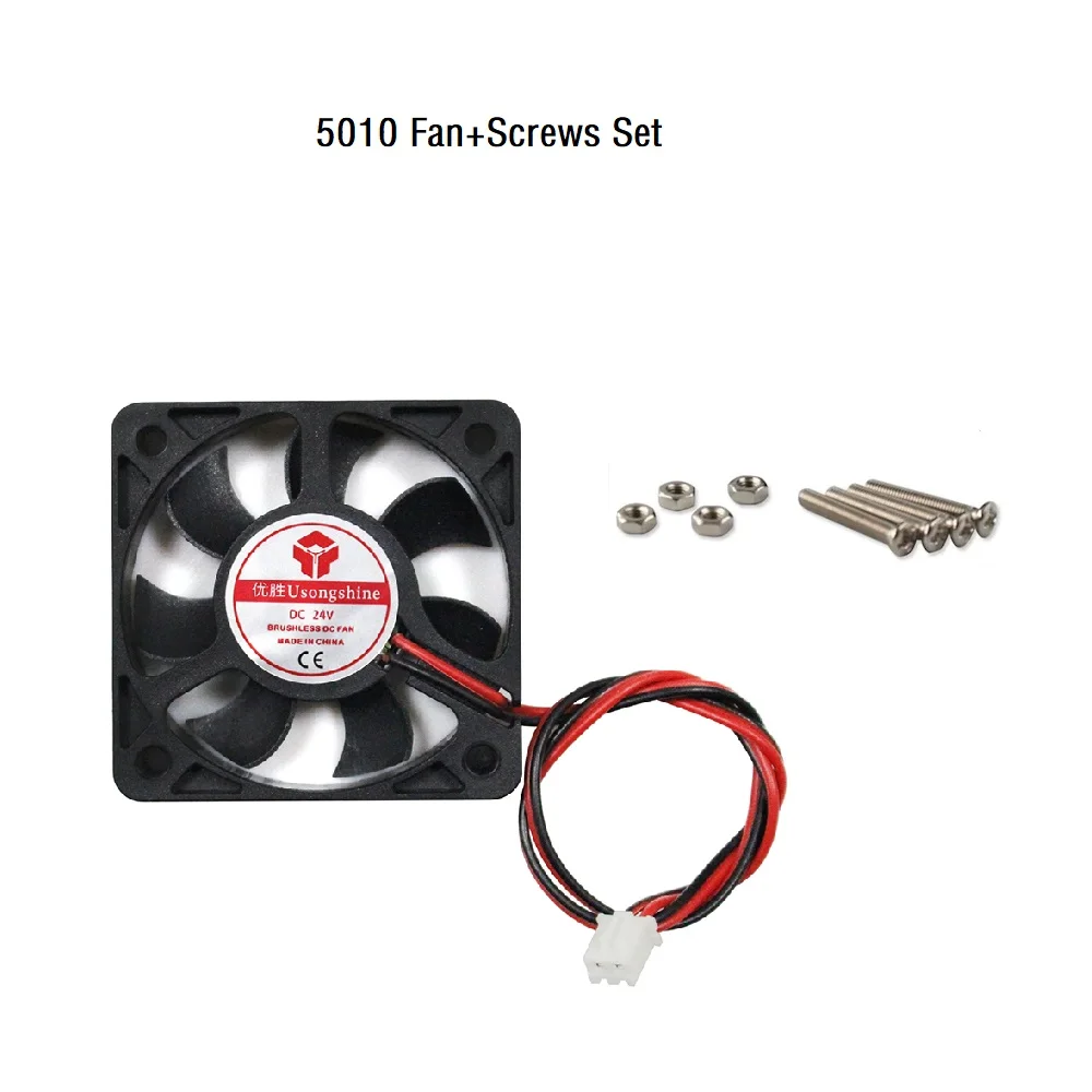 3d Printer Cooling Fan 5010 | Fan 5010 50x50x10mm 12v Dc | 5010 Cooling ...