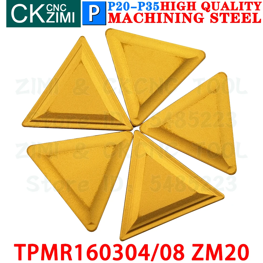 TPMR160304 ZM20 TPMR160308 ZM20 Carbide Inserts Milling Inserts Tools ...