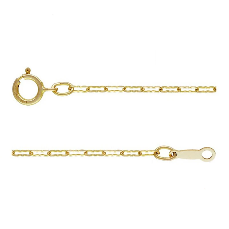 1.4mm Gold Filled Chain Gourd Chain Stamp:1/20 14kgf - Necklaces - AliExpress