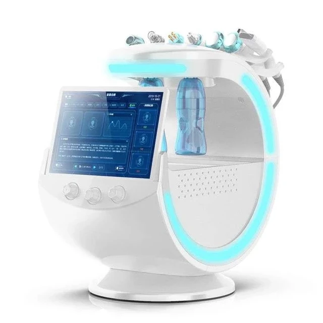 Ice Blue Magic Mirror Skin Analyzer Oxygene Hydrafacial Machine ...