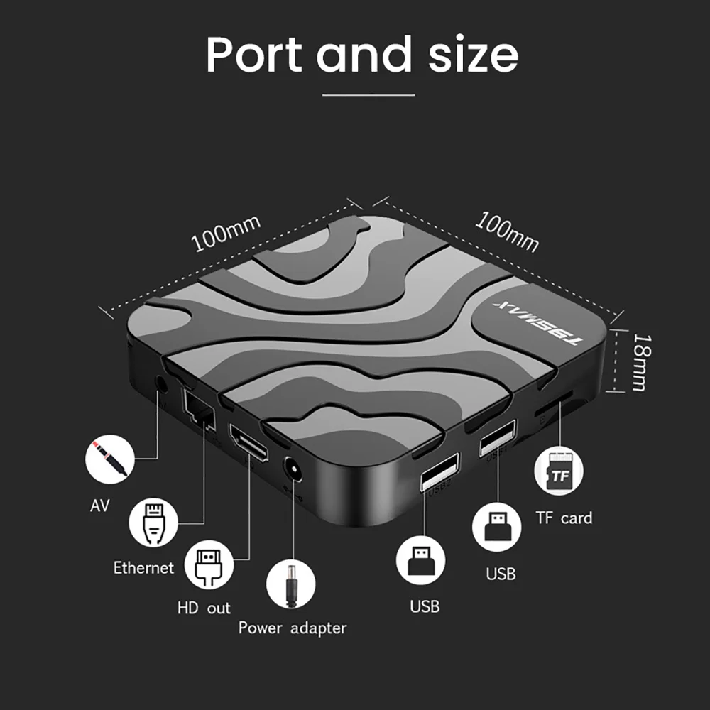 T95max android 12.0 smart tv box 2.4g 5g wifi duplo allwinner h618 ...