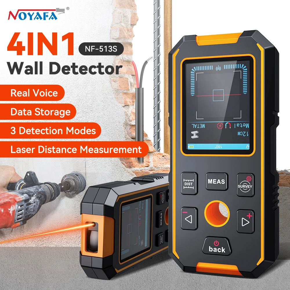 NOYAFA-Handheld-Wall-Metal-Detector-Scanner-With-Positioning-Hole ...