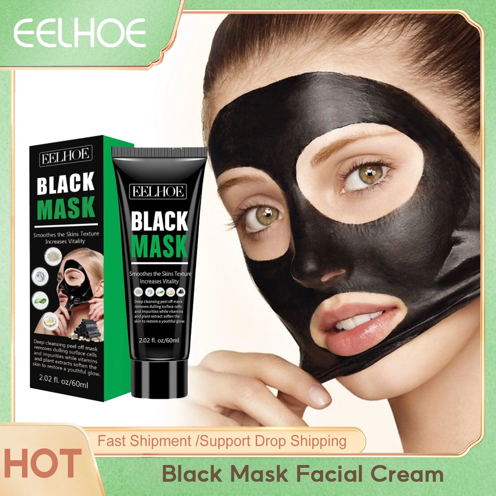 EELHOE-Peel-off-Face-Mask-Blackhead-Remover-Oil-Control-Moisturizing ...