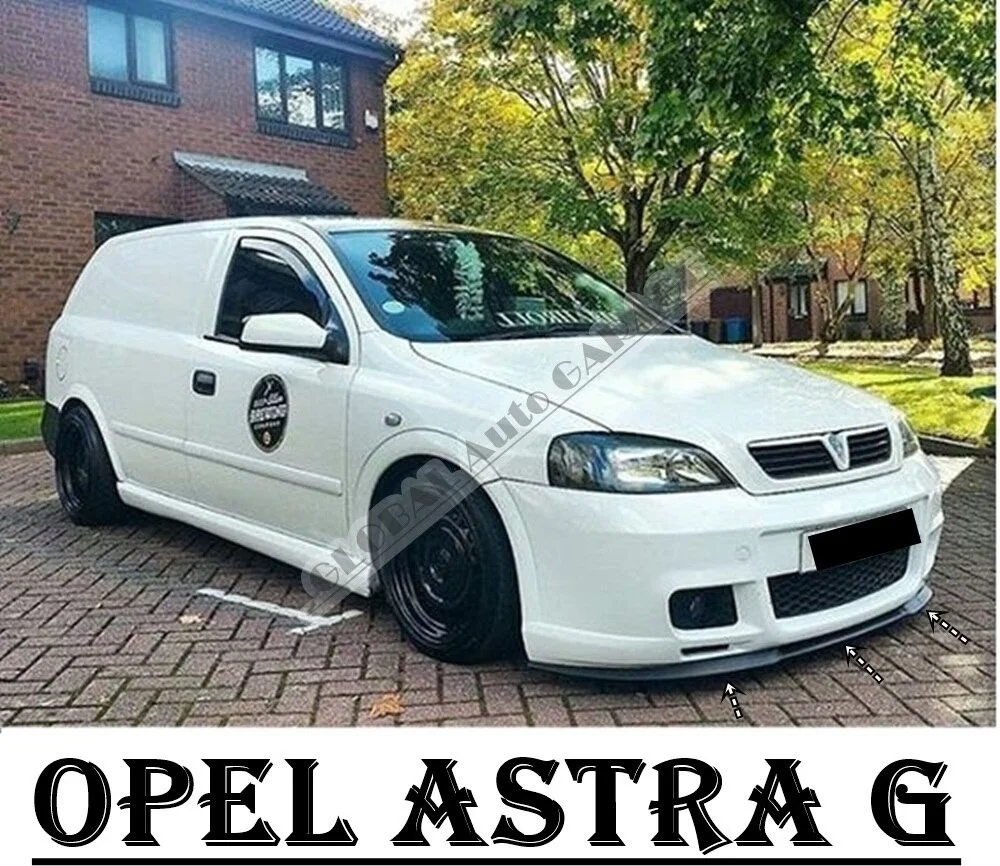 For For Opel Vauxhall Astra G Opc CUPRA R FRONT SPOILER BUMPER LIP Euro ...