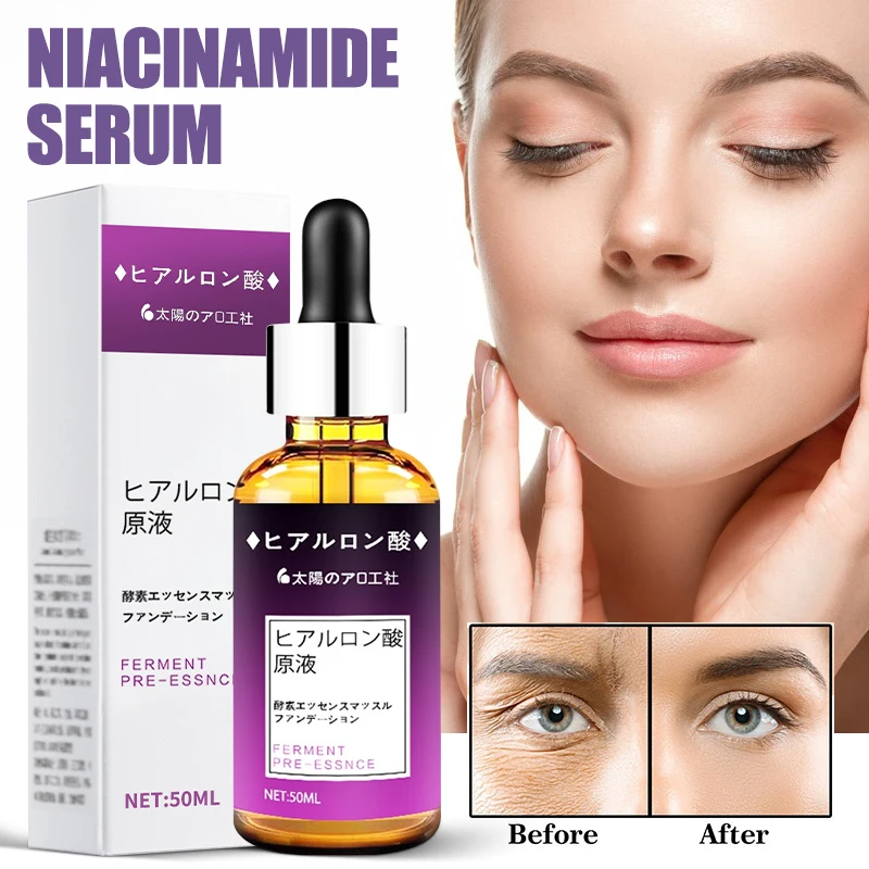 Le sérum de réduction de ligne fine pour le visage améliore la rugosité ...
