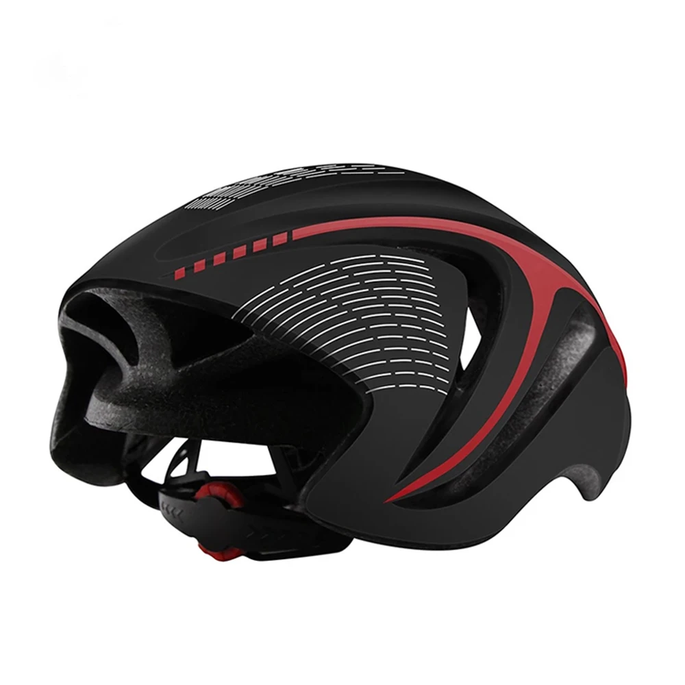 Casque de vélo aérodynamique mixte pour route et triathlon - Rouge ...