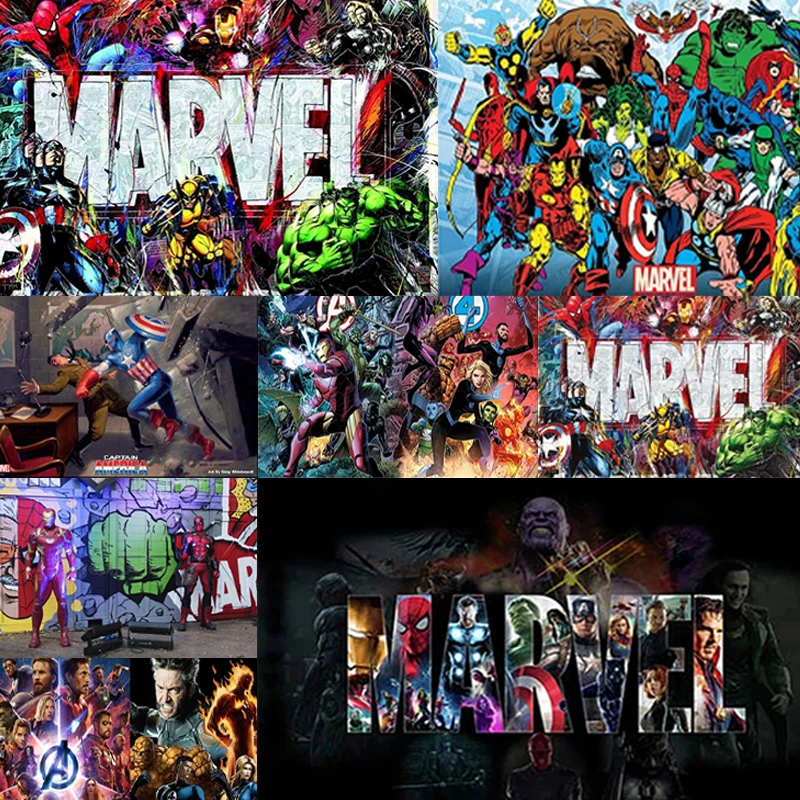 Miniso-Disney-Superhero-Wall-Art-Pop-Comics-King-Kong-Spider-Man ...