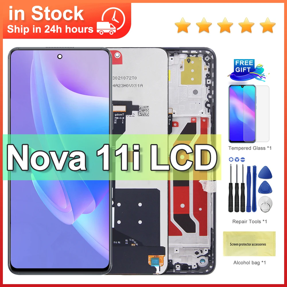 For Huawei Nova 11i 6.8'' LCD Display Touch Screen Digitizer Assembly ...