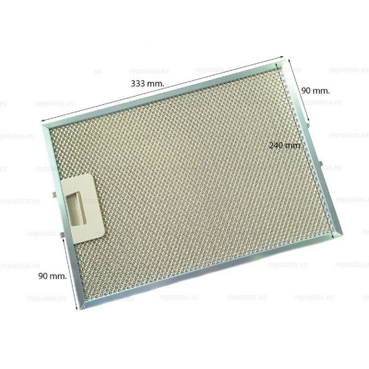 YY87X6378 Cooker Hood Filter, 333x238 mm, Metal Grease Filter ...