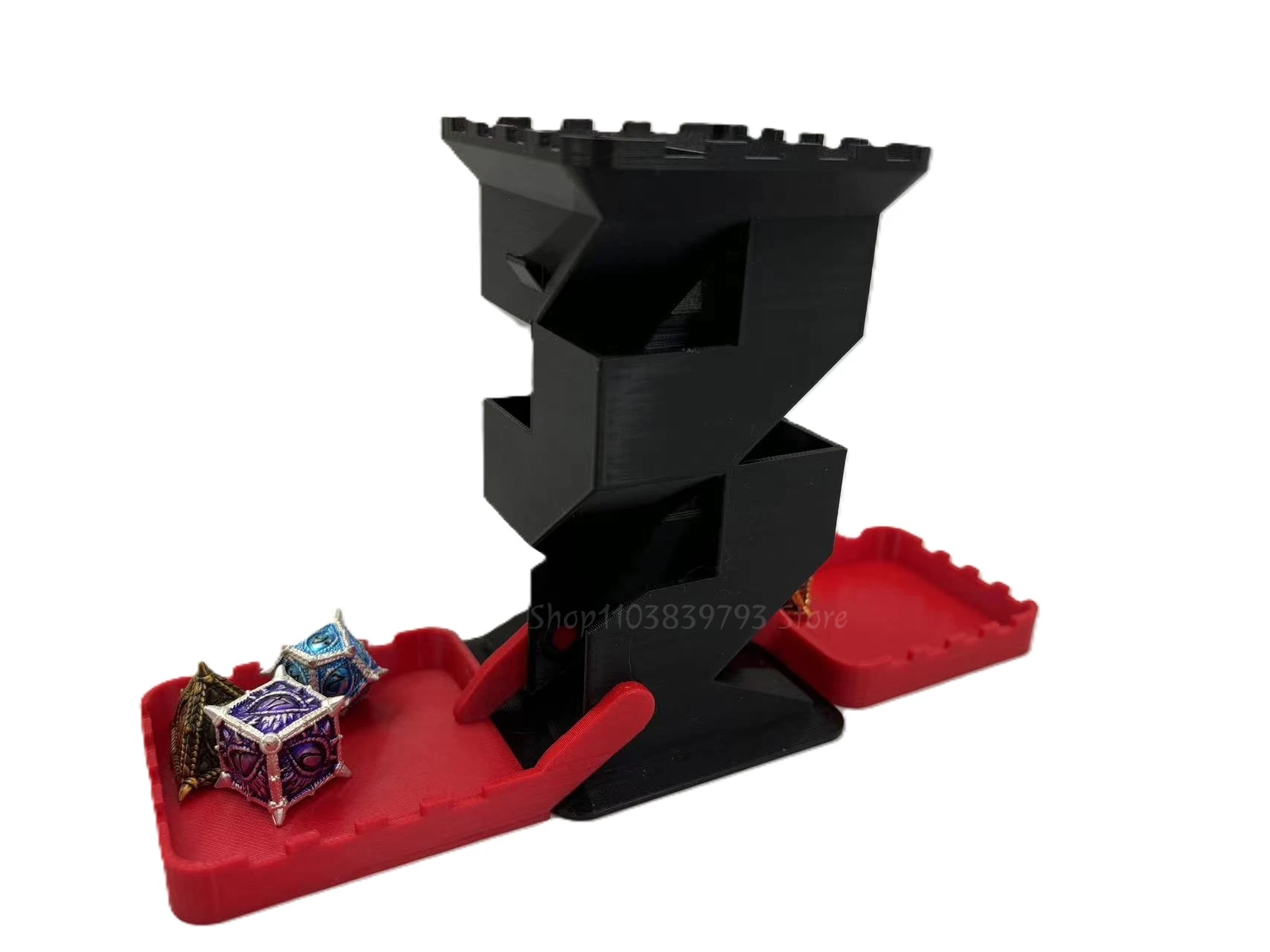 DND-Dice-Tower-for-two-players-Dice-Tower-with-dice-tray-Dice-Tray-for ...