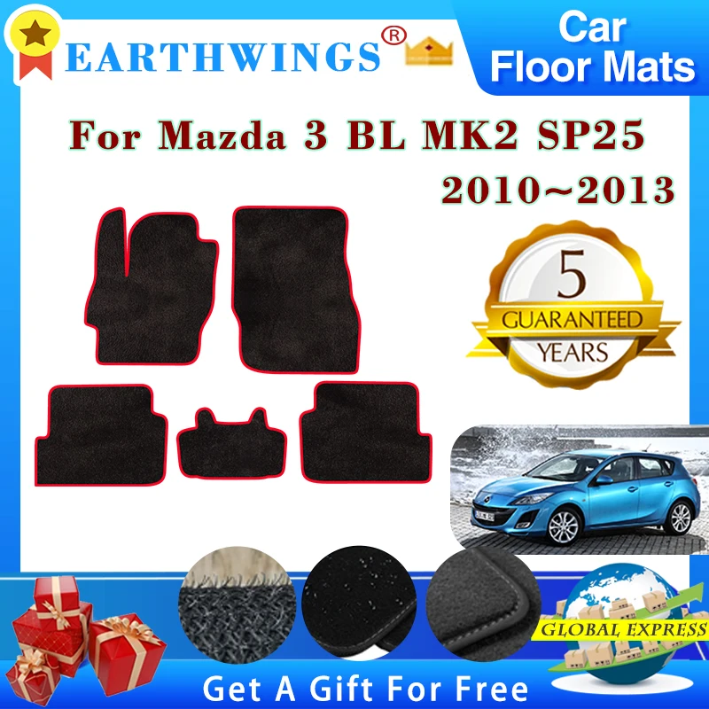Car-Floor-Mats-For-Mazda-3-BL-MK2-2010-2011-2012-2013-Mazda3-SP25-Rugs ...