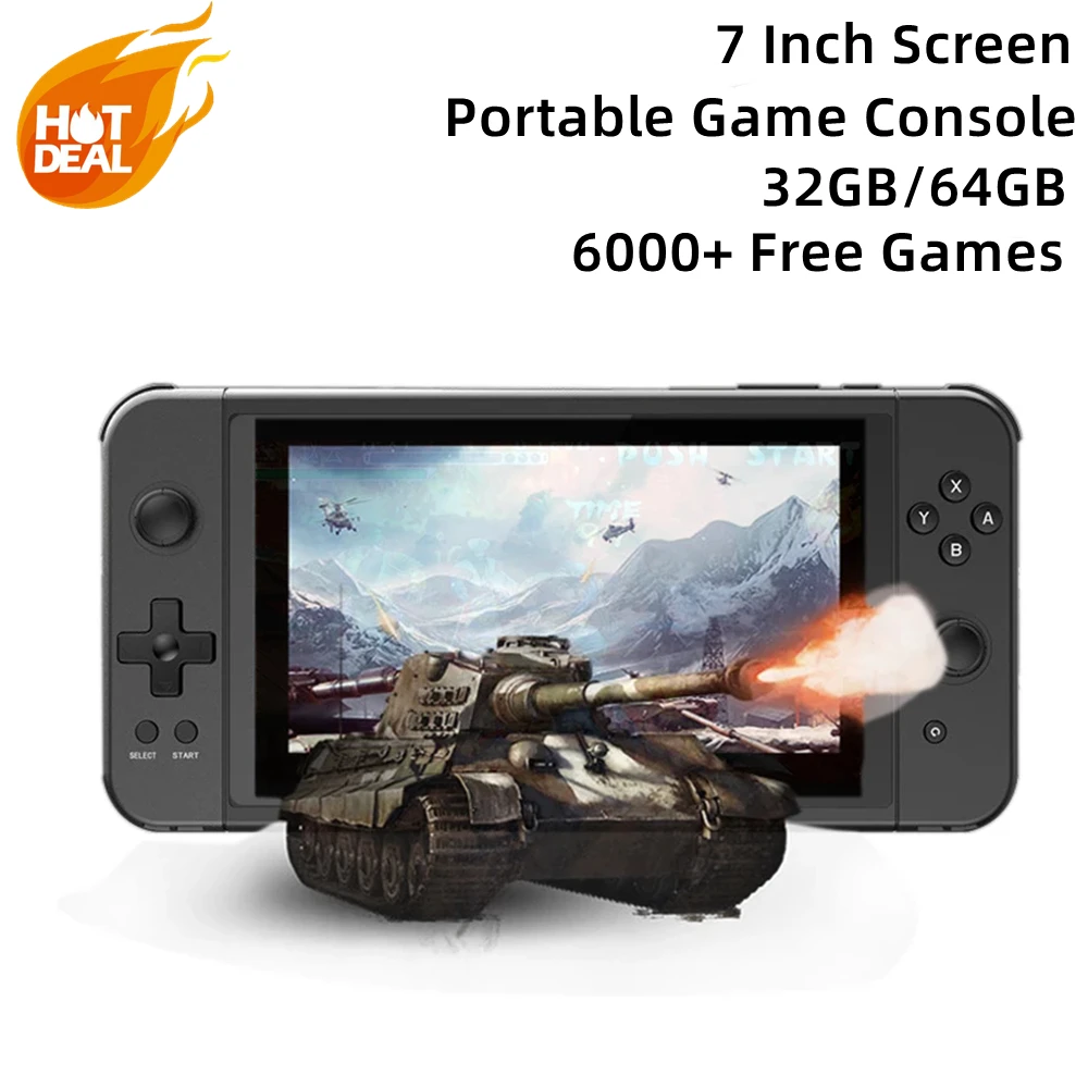 X70-7-inch-Game-Console-32-64GB-Quad-Core-10-Simulators-With-6000-Free ...