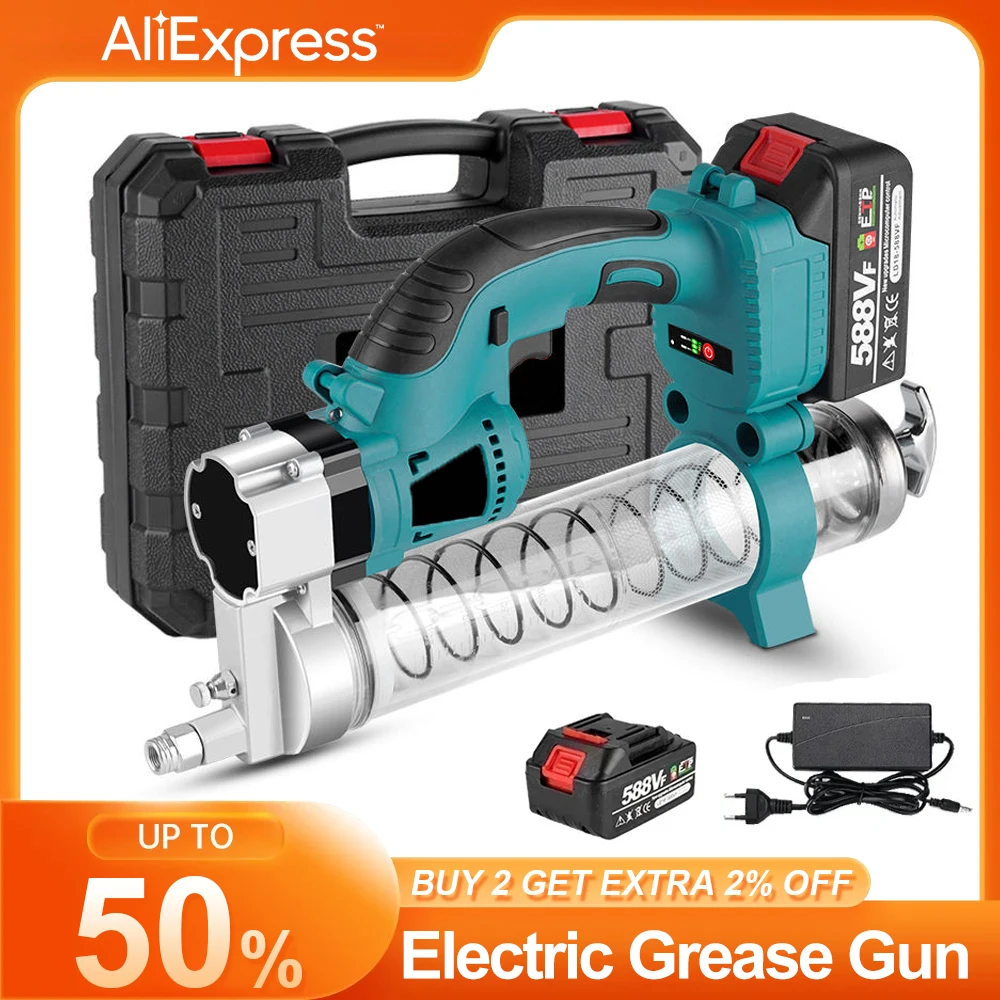 Brushless-10000PSL-Electric-Grease-Gun-High-Pressure-Car-Lubricating ...