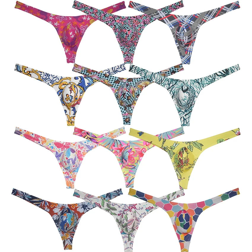 Trendy-Men-s-With-Thongs-And-G-Strings-Prints-Low-Rise-Comfort-Swim-Or ...