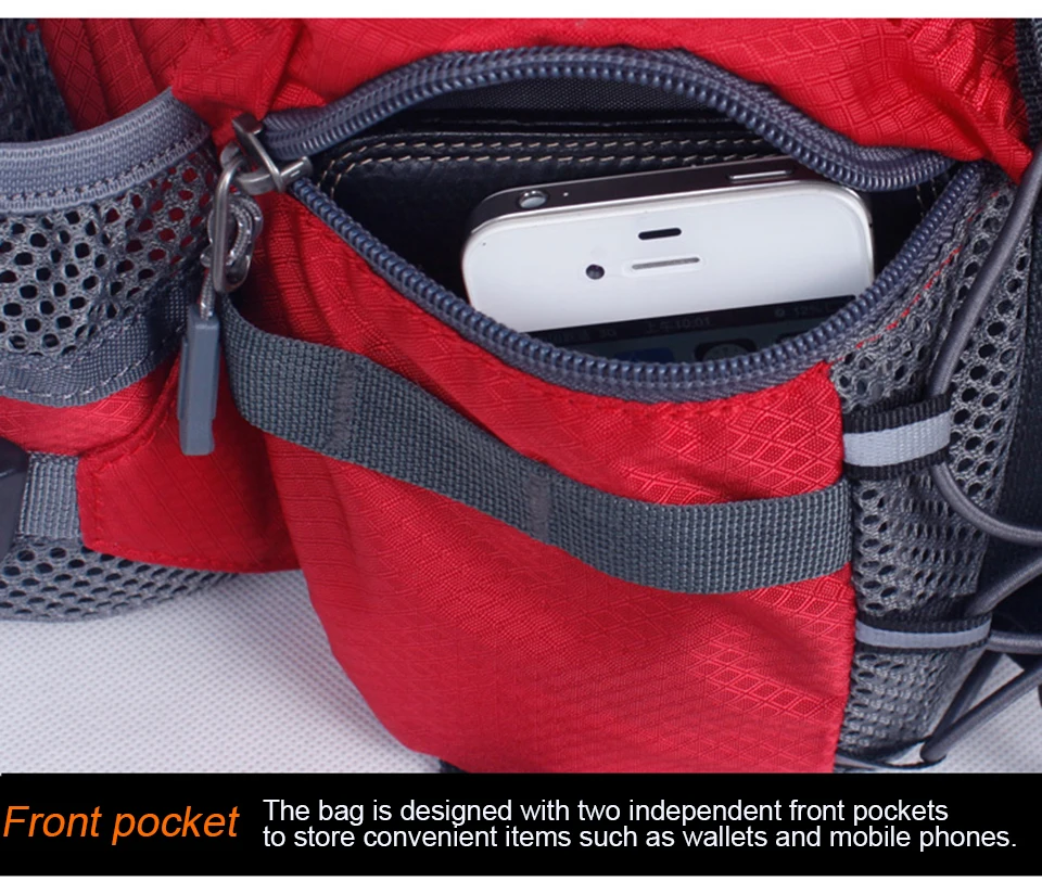 Panier - sacoche vélo,Sac banane étanche pour sports de plein air,sac à ...