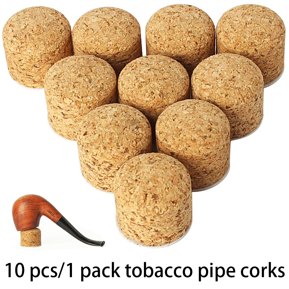 10PCS-1Bag-Tobacco-Pipe-Clean-Tool-Cork-Pipe-Knocker-with-Adhesive ...
