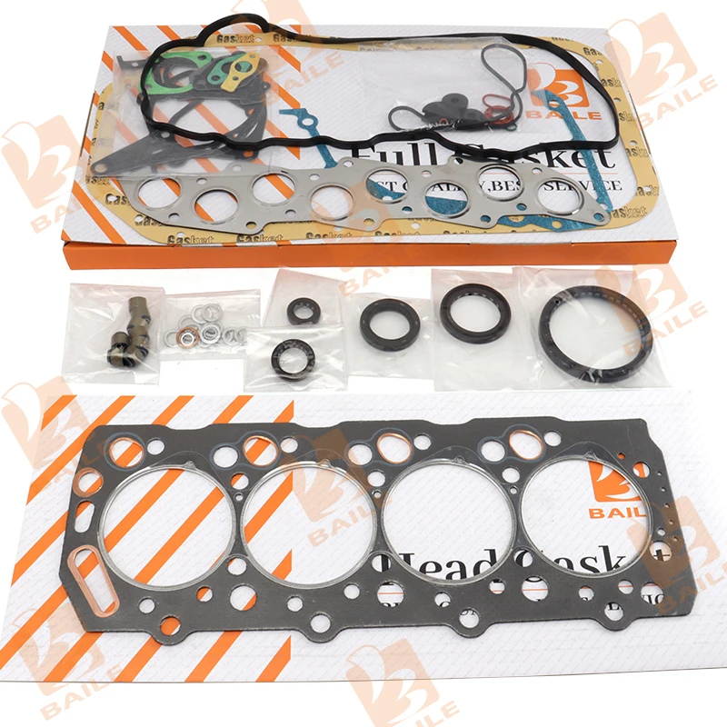4D56-Full-Gasket-Kit-Set-For-Mitsubishi-Engine-With-Cylinder-Head ...