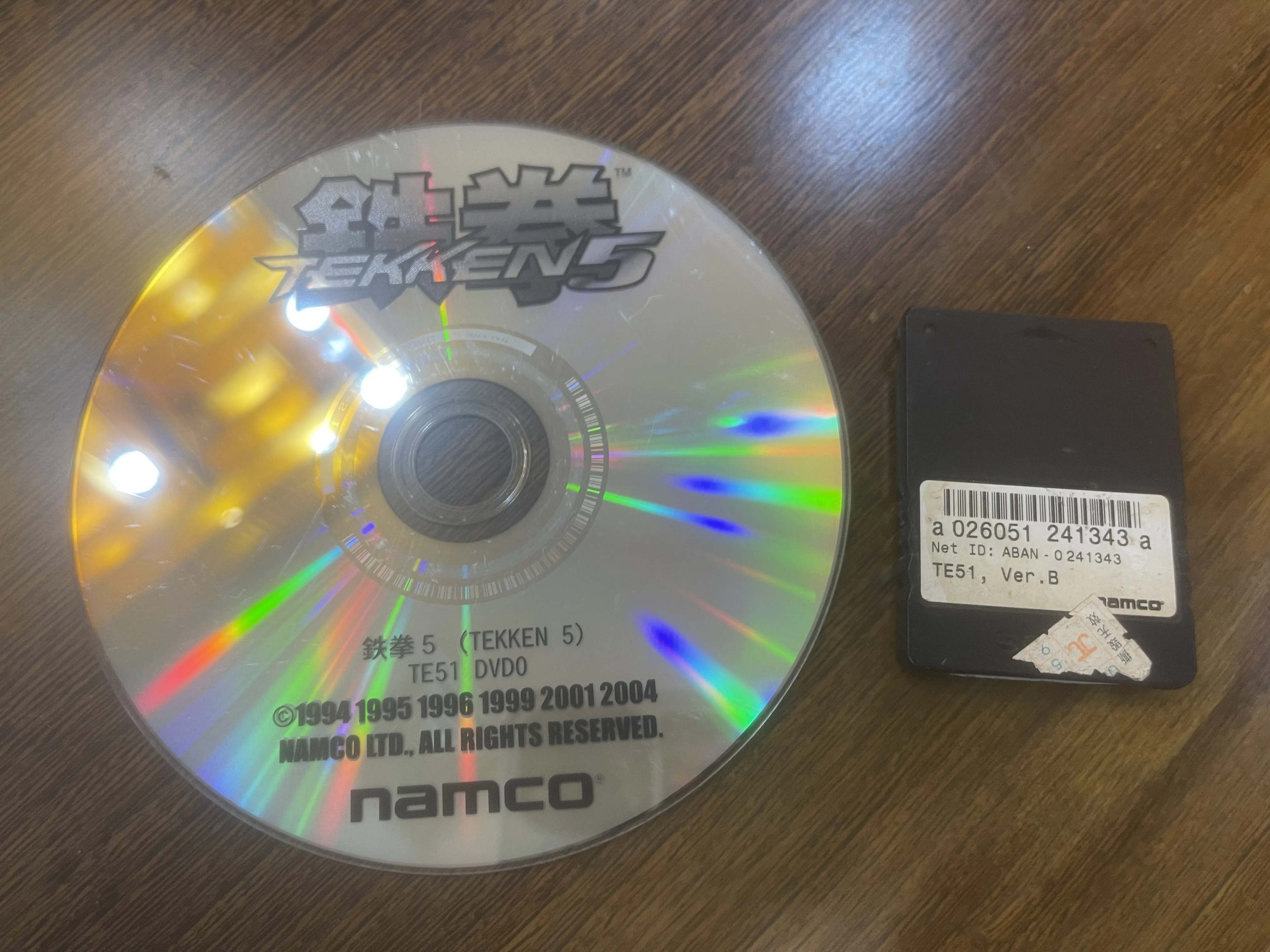 Namco 246/256 Cd And Dongle Tekken5/seed - Coin Operated Games - AliExpress