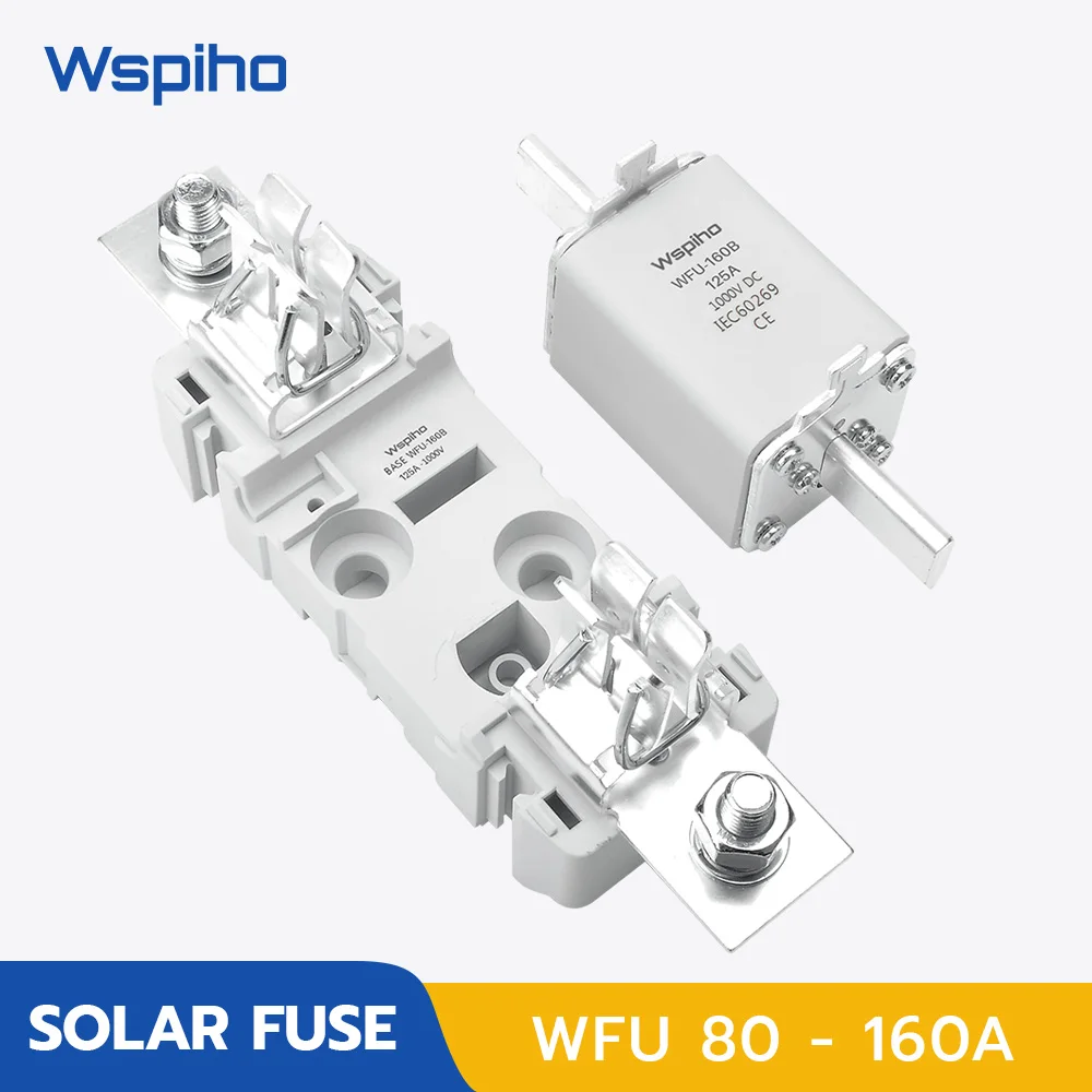 Wspiho-NEW-80A-100A-125A-160A-Base-Fuses-Holder-Solar-PV-Knife-Type ...