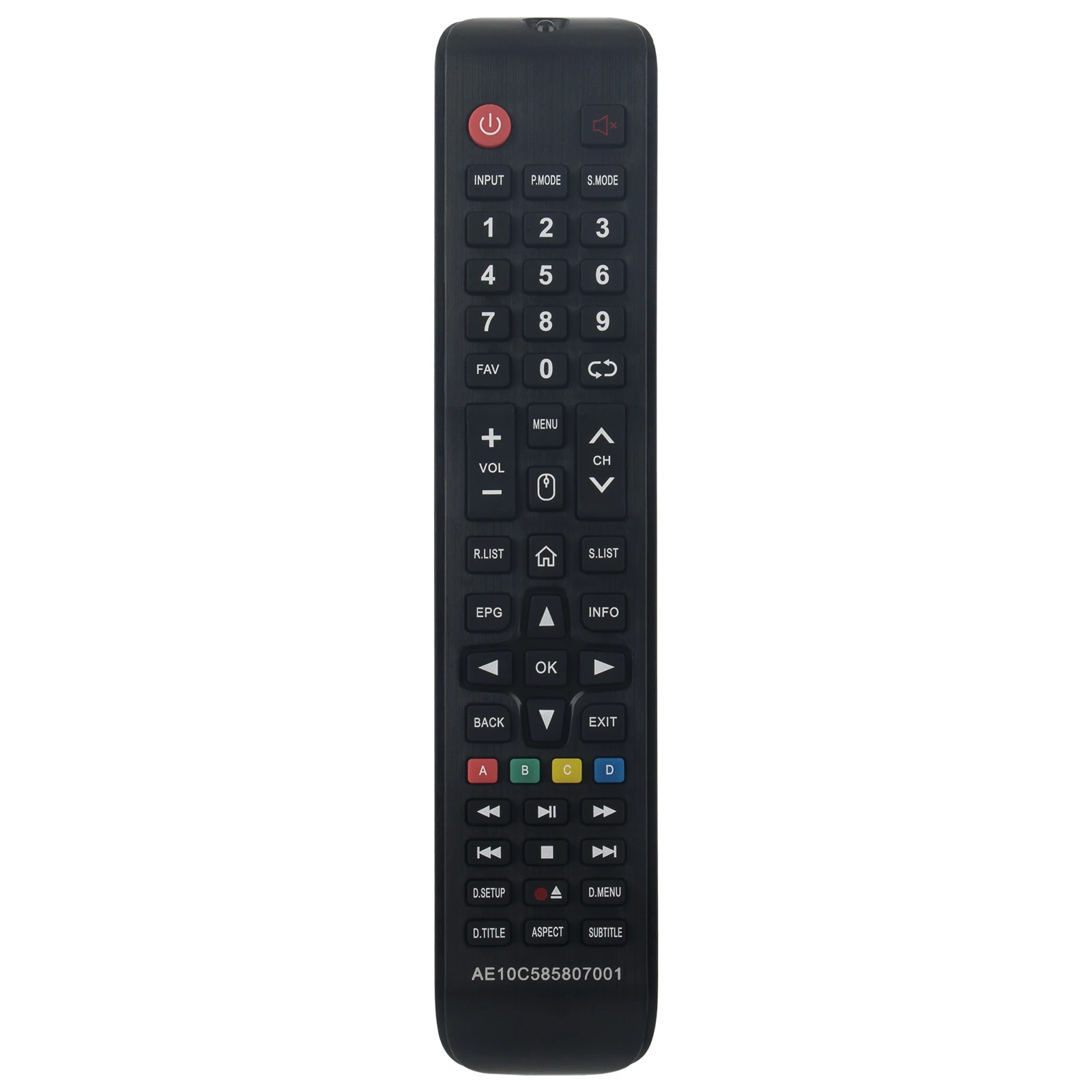 New AE10C585807001 Replaced Remote Control Fit For TEAC TV E521 and ...