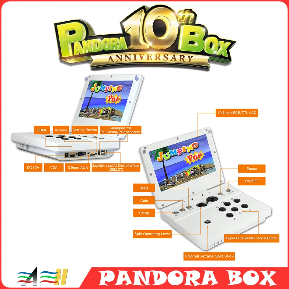 A-10-1-inch-Mini-Portable-Game-Console-with-Flip-LCD-Video-Pandora-Box ...