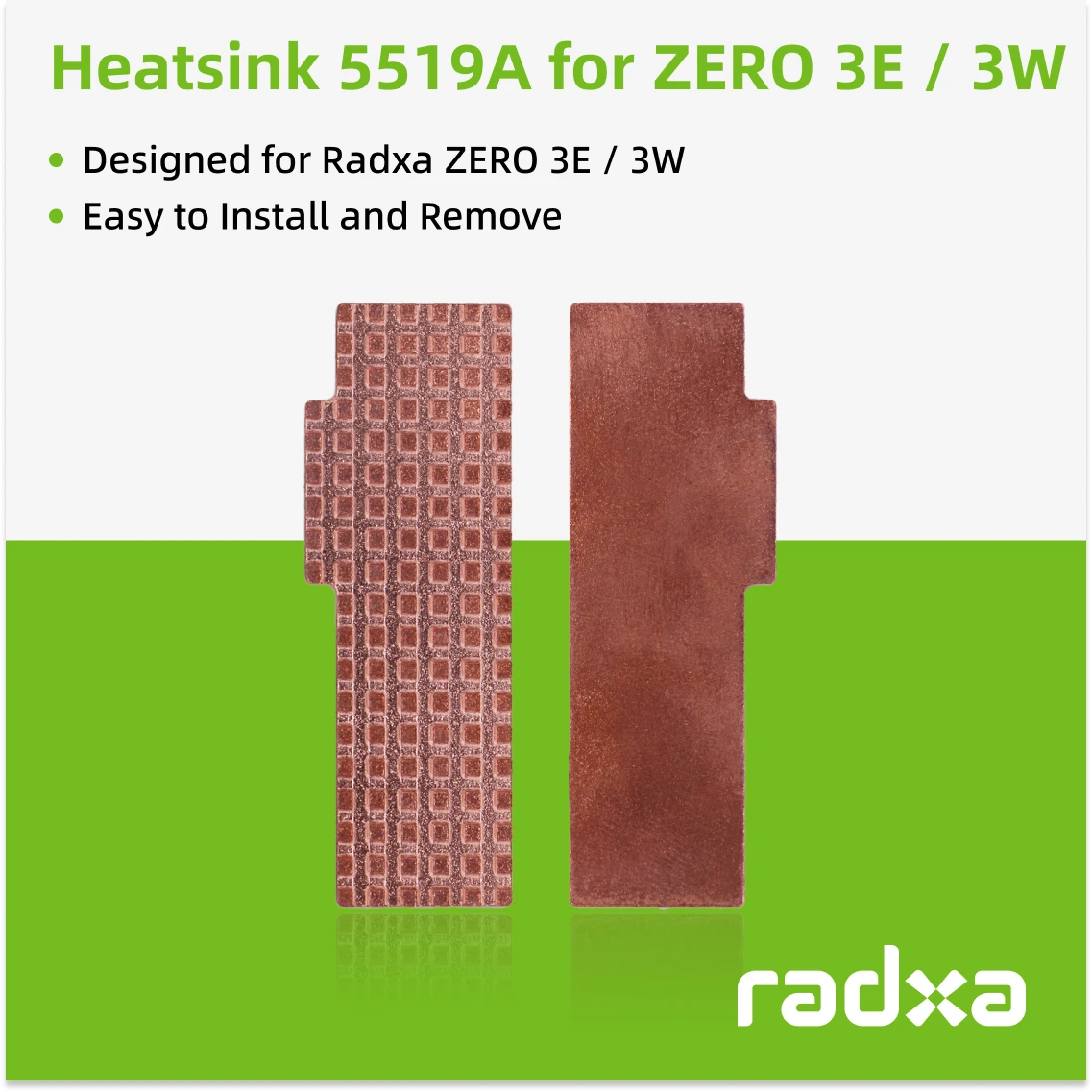 Radxa-Heatsink-5519A-Designed-for-Radxa-ZERO-3W-3E-Easy-to-Install-and ...
