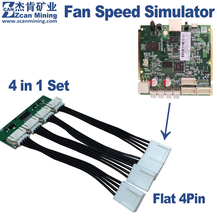 Iceriver-KS1-KS2-KS3-KS3M-KS3L-Fan-Speed-Simulator-4Pin-Antminer-Fan ...