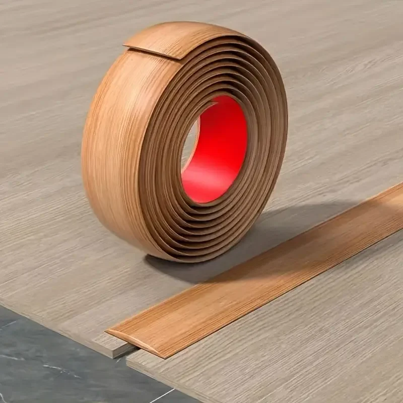 1PC 1mx7.6cm Self-adhesive wood-like floor transition strip Edge ...