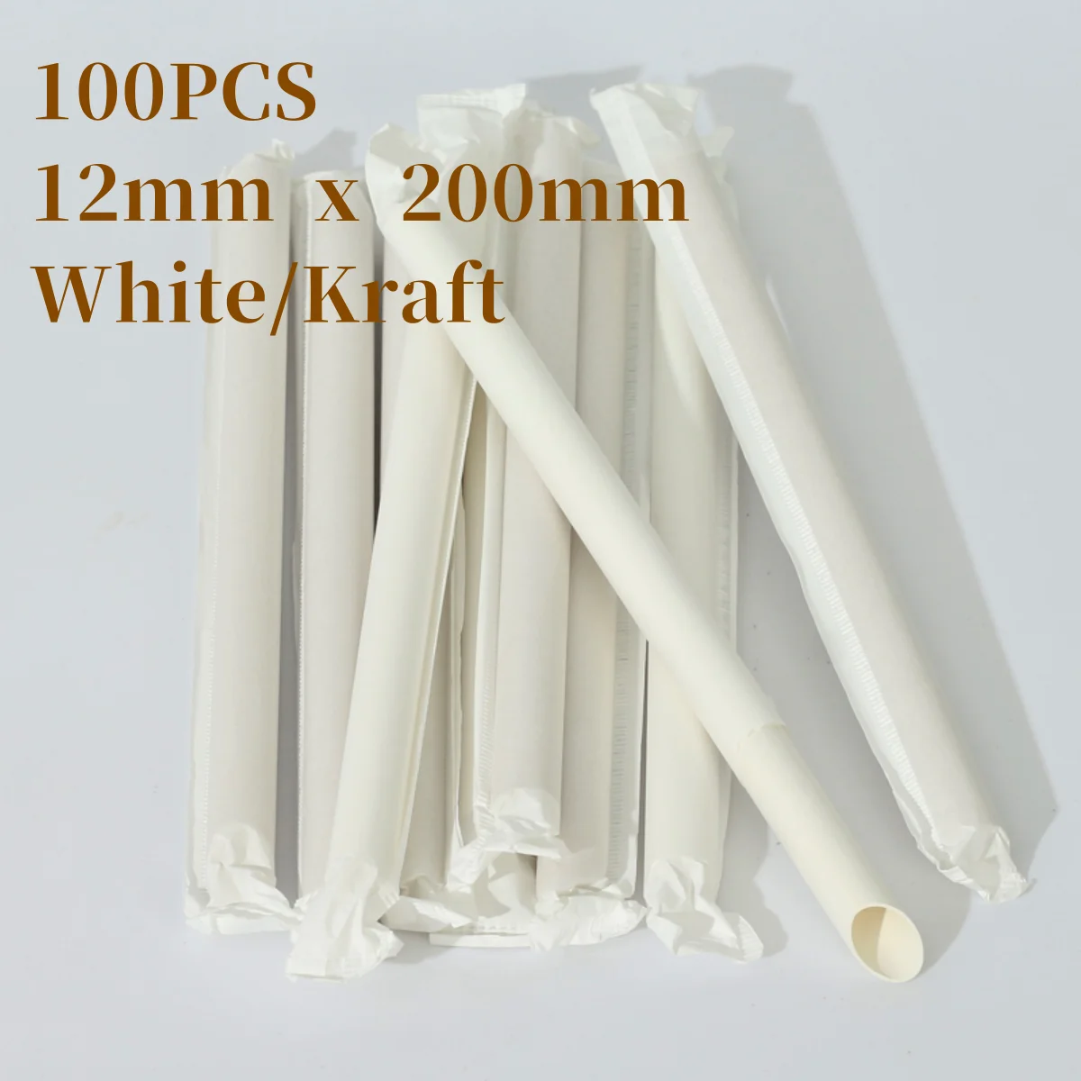 100pcs-Extra-Wide-Paper-Smoothie-Boba-Straws-12-mm-Wide-Straws-for ...