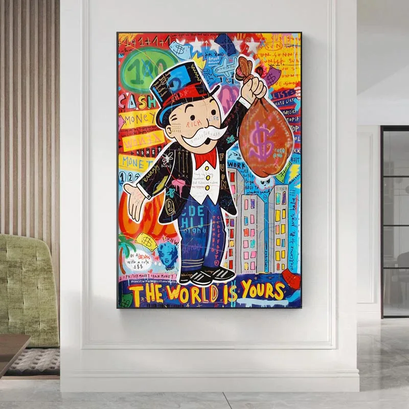 Alec Monopoly Paintings