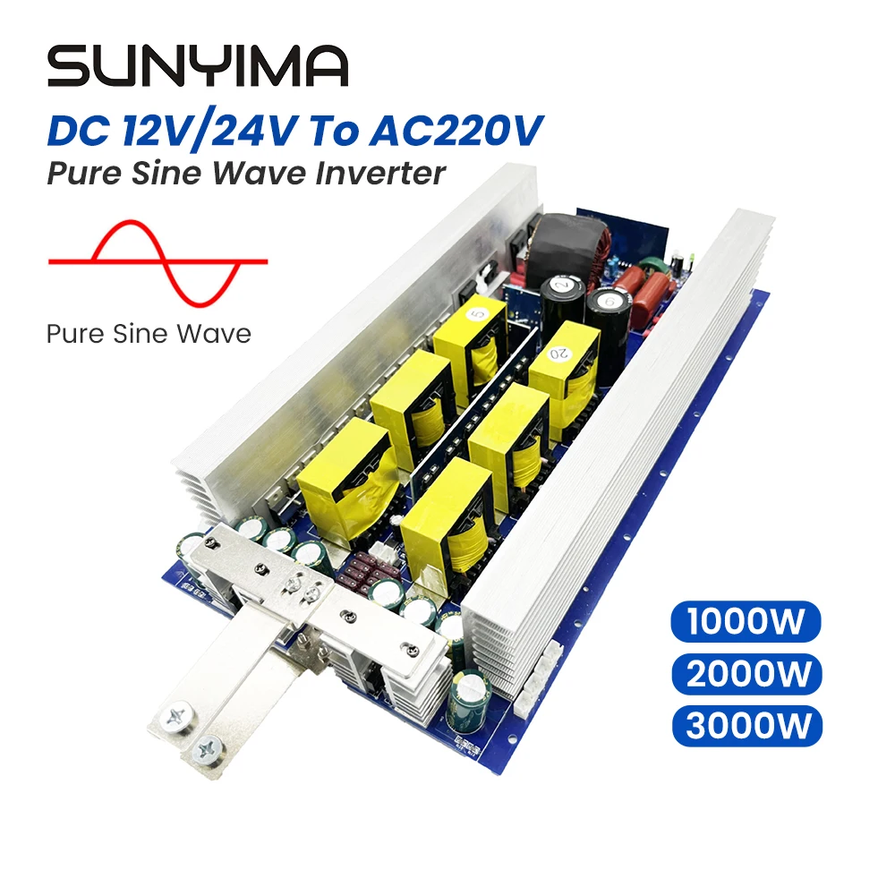 SUNYIMA-1000W-2000W-3000W-DC-12V-24V-to-AC-220V-Pure-Sine-Wave-Inverter ...