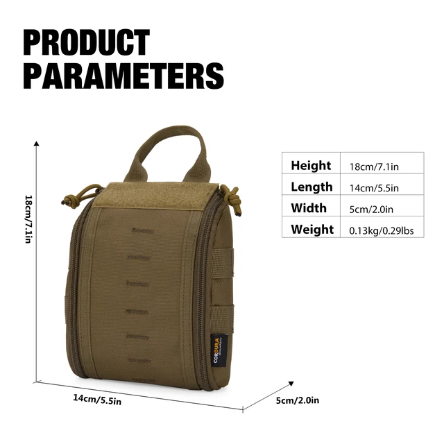 MARDINGTOP 전술 파우치: 궁극의 생존과 응급 처치 파트너