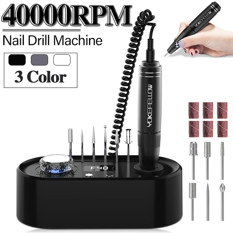 40000RPM-Electric-Nail-Drill-Machine-Brushless-Manicure-Machine-For ...