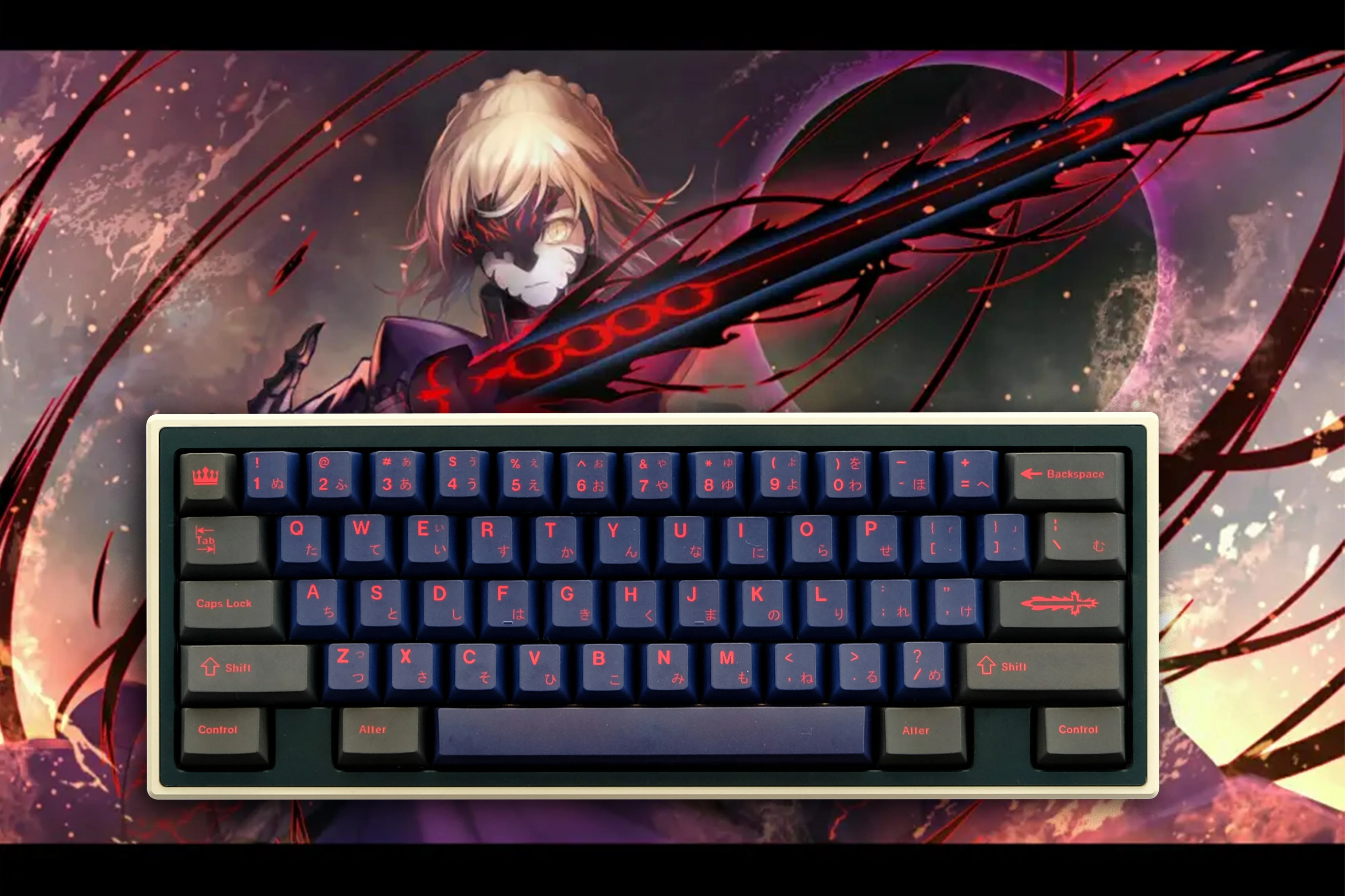 GMK Alter Keycaps, 134 Keys Keycaps Cherry Profile DYE SUB Personalized ...