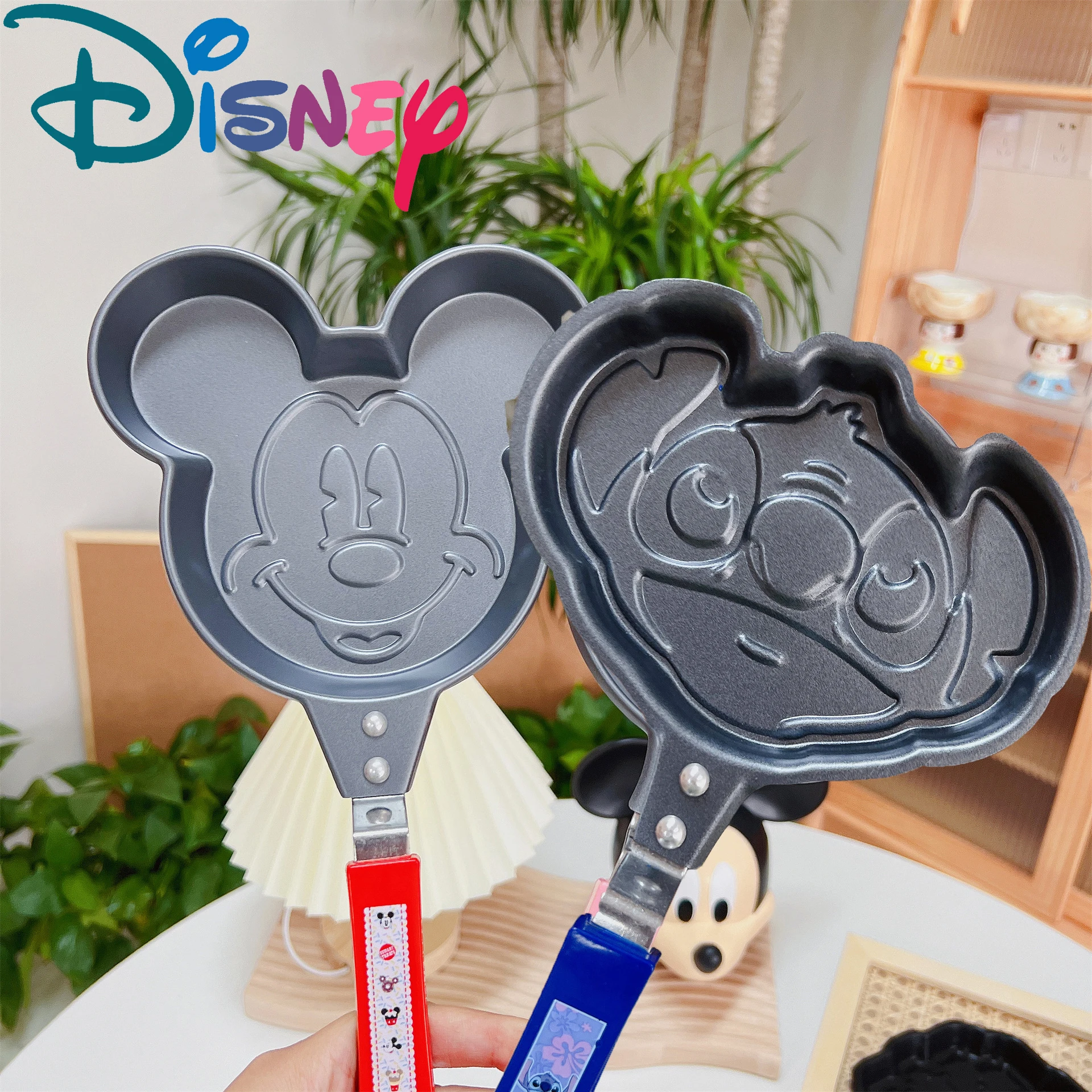 Disney Mickey Mouse Stitch Breakfast Omelet Pan Anime Cartoon DIY ...