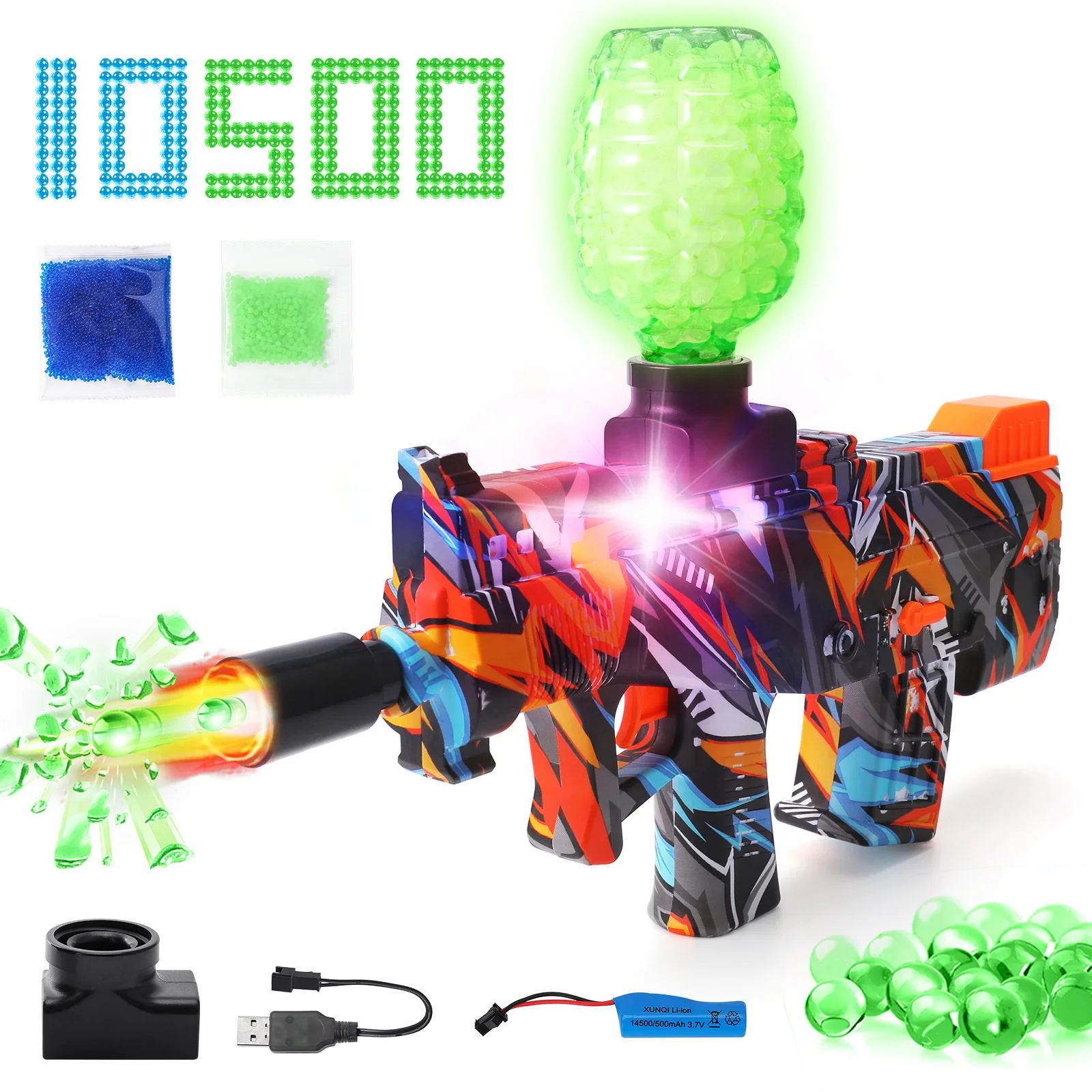 Electric-Water-Ball-Beads-Gun-Toys-With-Luminous-Submachine-Toy-Gun-CS ...