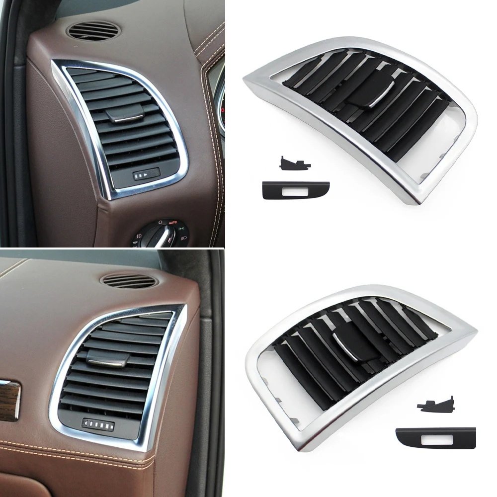 Front Dash Left Right Heater AC Air Vent Outlet Grill Panel For Audi Q7 ...