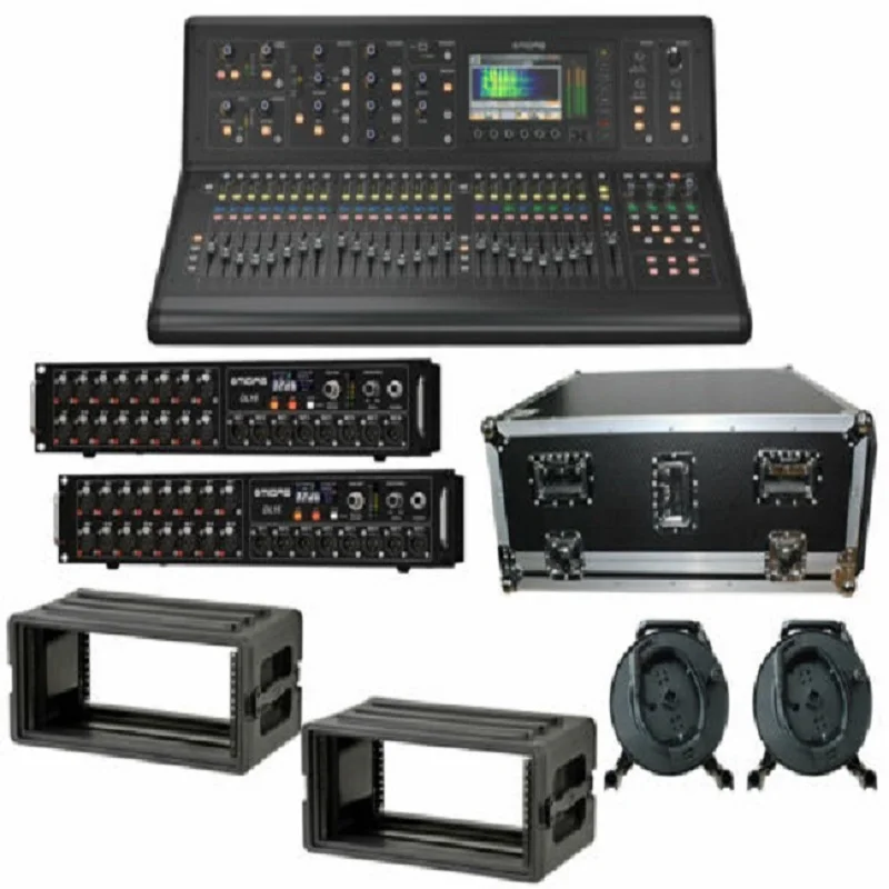 Midas-M32R-Live-Mixer-Digital-Stage-Box-150-Cat5-Network-Cable-Spool ...