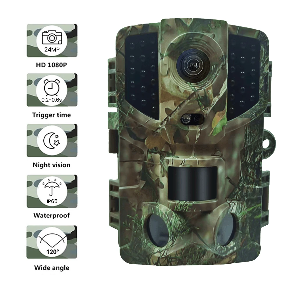 24MP-Outdoor-Alarm-Hunting-Camera-Wild-Animal-Detector-Trail-Camera-HD ...