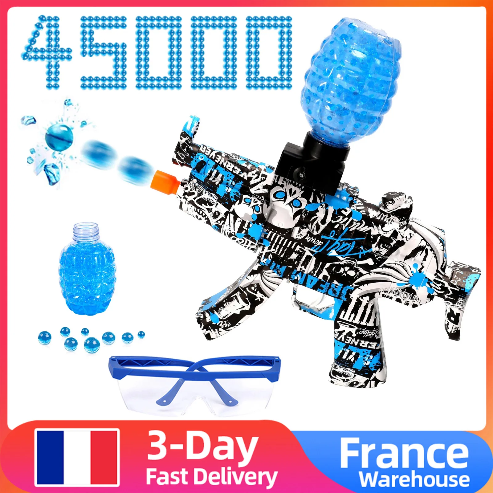 Electric-Gel-Water-Ball-Toy-Gun-Pistol-Weapon-CS-Fighting-Soft-Bullet ...